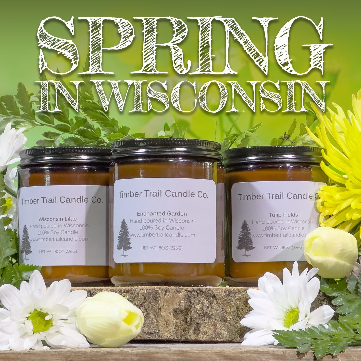 Spring in Wisconsin – Candle Bundle - Timber Trail Candle Company